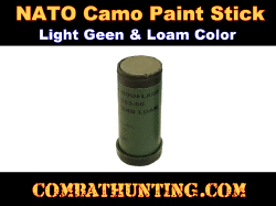 8301 Nato Camo Face Paint Stick Light Green/Loam - Camo Face Paint Sticks