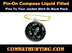 CQC286 Pin On Compass Ball - Compasses