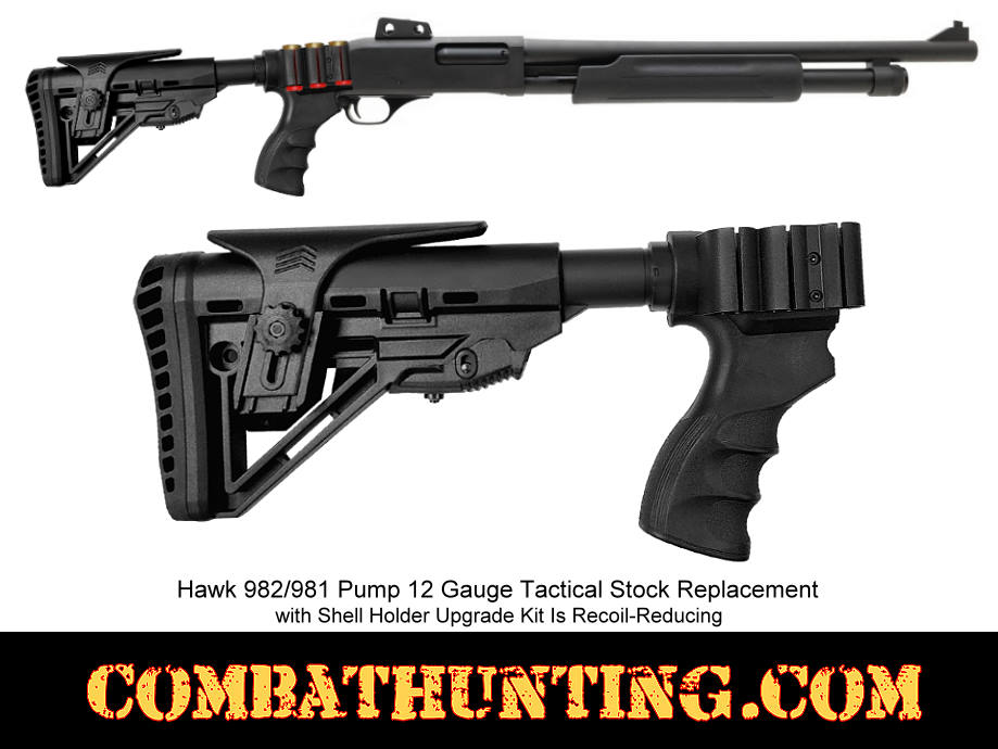 IAC Hawk 982/981 Pistol Grip Stock with Shell Holder