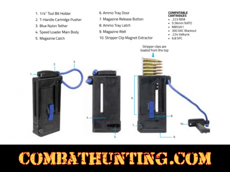 AARLAV2 AR-15 M16 Magazine Speed Loader 5.56 223 - AR-15 Parts ...