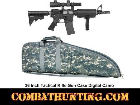 CVD2907-36 36 Inch Tactical Rifle Gun Case Digital Camo - Gun Cases ...