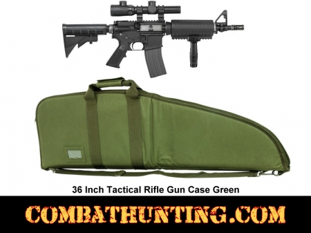 CVG2907-36 36 Inch Tactical Rifle Gun Case Green - Gun Cases Rifle ...