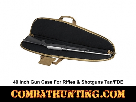 CVT2906-40 40 Inch Gun Case For Rifles & Shotguns Tan/FDE - Gun Cases ...