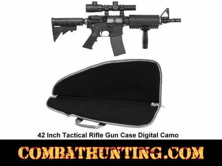 CVD2907-42 42 Inch Tactical Rifle Gun Case Digital Camo - Gun Cases ...