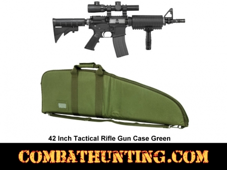 CVG2907-42 42 Inch Tactical Rifle Gun Case Green - Gun Cases Rifle ...