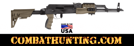 AK-47 Adjustable Stock GEN2 Elite Stock In FDE