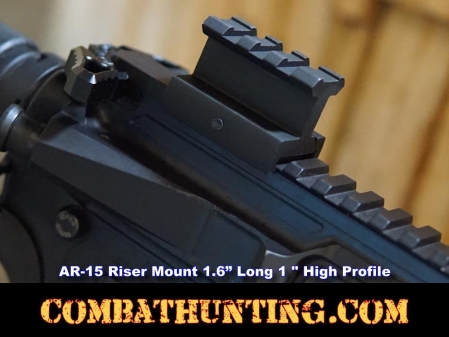 ML111 AR-15 Riser Mount 1.6" Long Lower 1/3 Co-witness - AR-15 Scopes ...