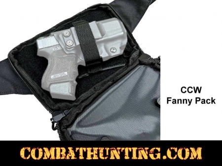 CCW Concealed Carry Fanny Pack Quick Draw | Combathunting.com
