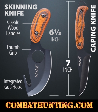 SKMXSK2 Fixed Blade Hunting Knife Set - Hunting Knives