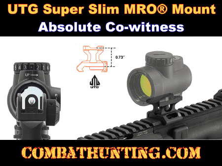 MT-MROAC UTG® MRO Absolute Co-witness Riser Mount - AR-15 Scopes and Mounts