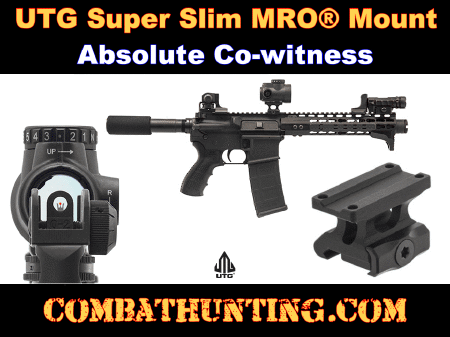 MT-MROAC UTG® MRO Absolute Co-witness Riser Mount - AR-15 Scopes and Mounts
