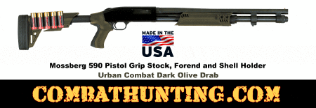 590UC Mossberg 590 Pistol Grip Stock and Forend Urban Combat - Mossberg ...