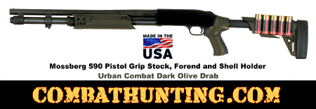 Mossberg 590 Pistol Grip Stock and Forend Urban Combat