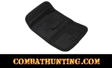 Military Style Bifold Wallet Swat Black