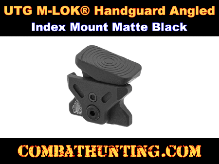 TL-TRM01 UTG M-LOK Handguard Angled Index Mount Matte Black - Quad ...