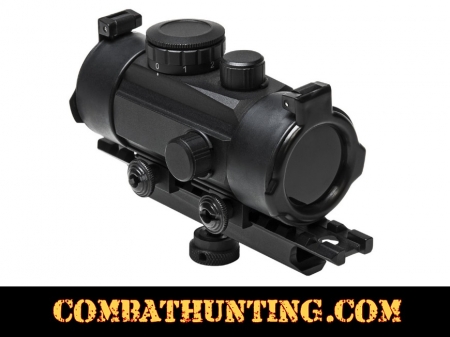 AR-15 Carry Handle Red Dot Sight And Mount Combo