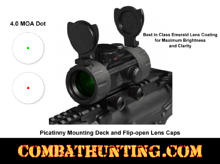 40RGW-A Red/Green CQB Dot Sight For DP-12 Shotgun - Standard MFG DP-12 ...