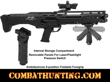 DP-VG5P KEL TEC KSG Ambidextrous 5 Position Foldable Foregrip ...