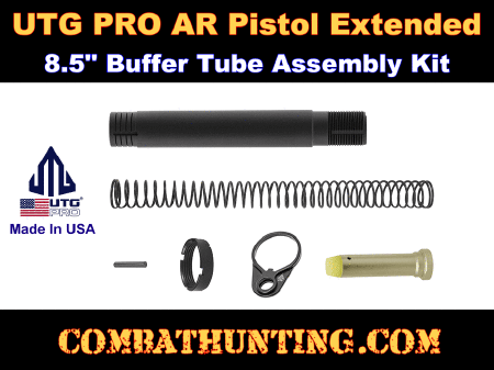 TLU009-KIT UTG PRO AR Pistol Extended Receiver Extension Tube Kit - AR ...