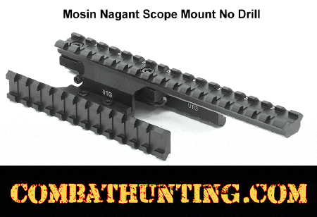 UTG® Mosin Nagant Tactical Tri-rail Mount No Drill Mount