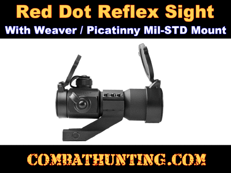 Tactical 1x35 Red Green Blue Dot Sight Multi Reticle | Combat Hunting