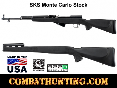 SKS2100ATI SKS Rifle Monte Carlo Stock For Detachable Mag - SKS Rifle ...