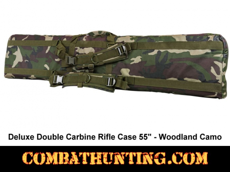 CVDC2946WC-55 Double Tactical Rifle Case 55 Inches Woodland Camo - Gun ...