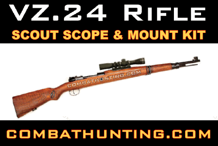 VZ 24 Mauser 98 Scope 2-7x32 and Mount Kit